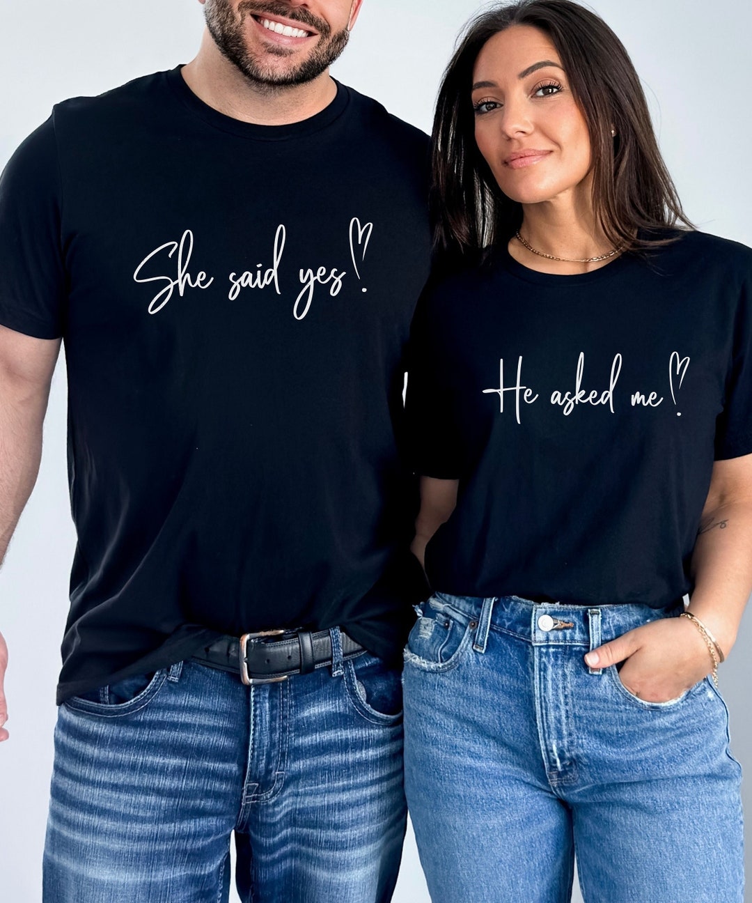 Cute Couple Shirts, Matching Honeymoon Shirts, Just Married Tshirt ...
