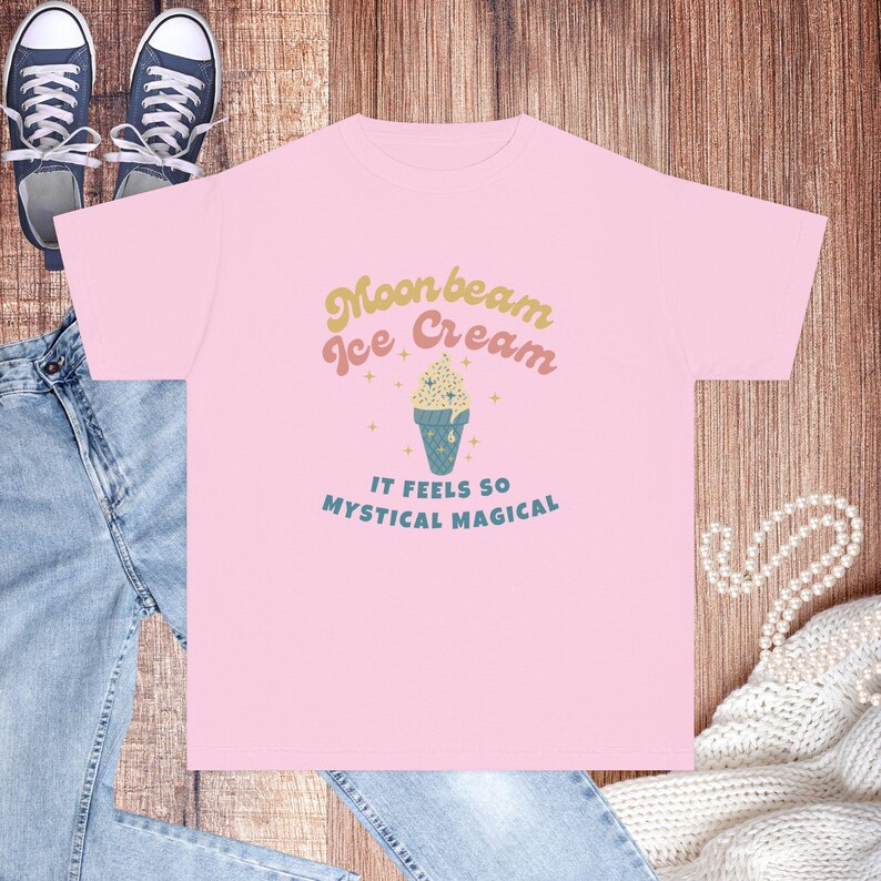 Benson Boone Moonbeam Icecream Comfort Colors Youth Tee Mr Electric Blue Tshirt American Heart ...