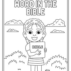 Printable Christian Coloring Page for Kids Homeschool Sunday School ...