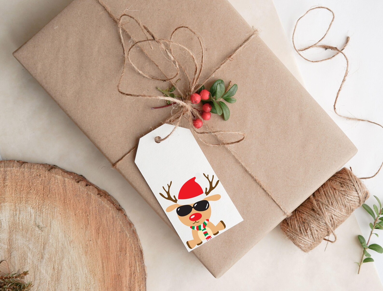 Printable Cute Christmas Personalized Gifts Tags Merry Christmas ...