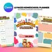 Editable Homeschool Planner Printable Bundle Template Lesson Plan Pages ...