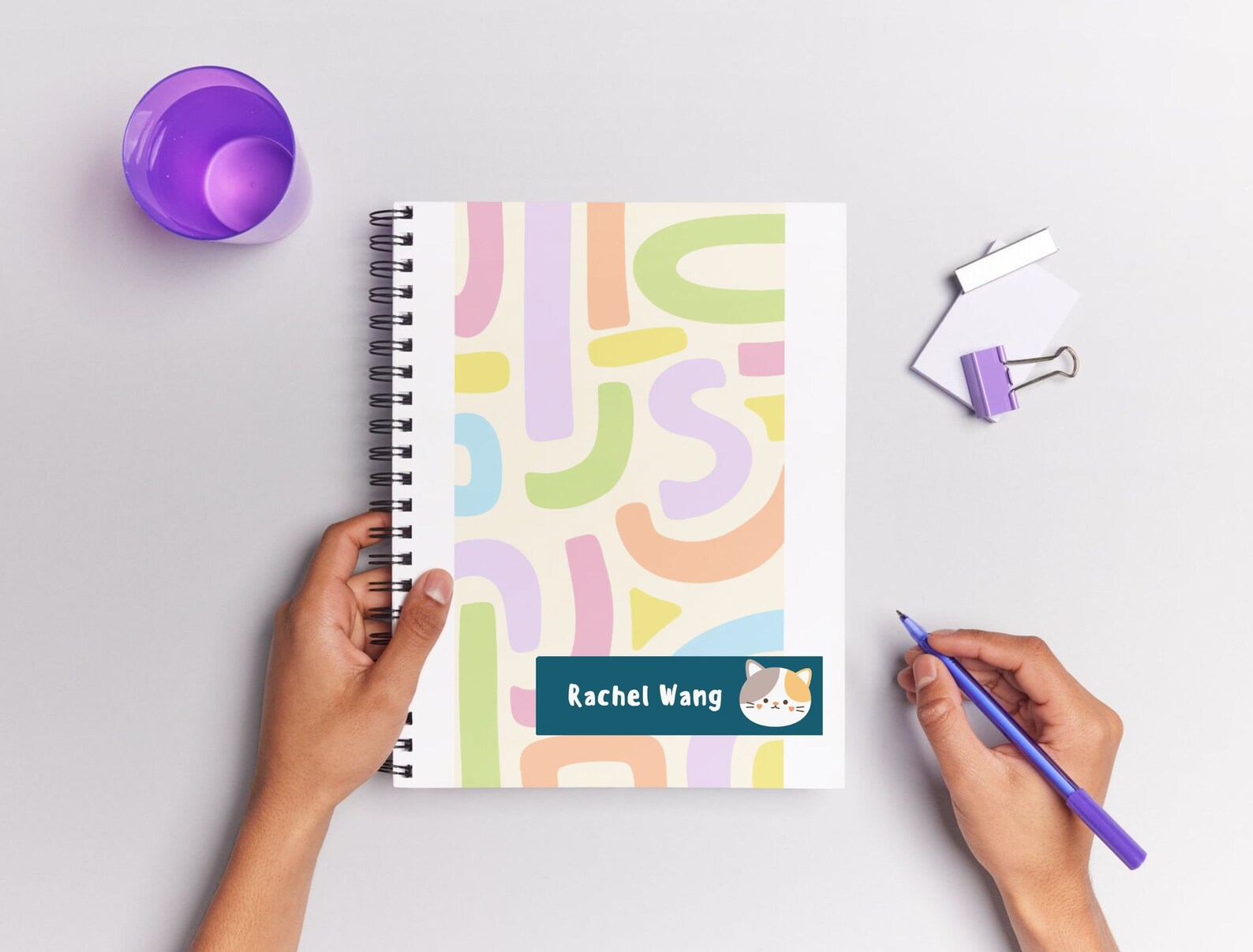 Personalized Cute Name Labels Template Back to School Labels Ideal for ...