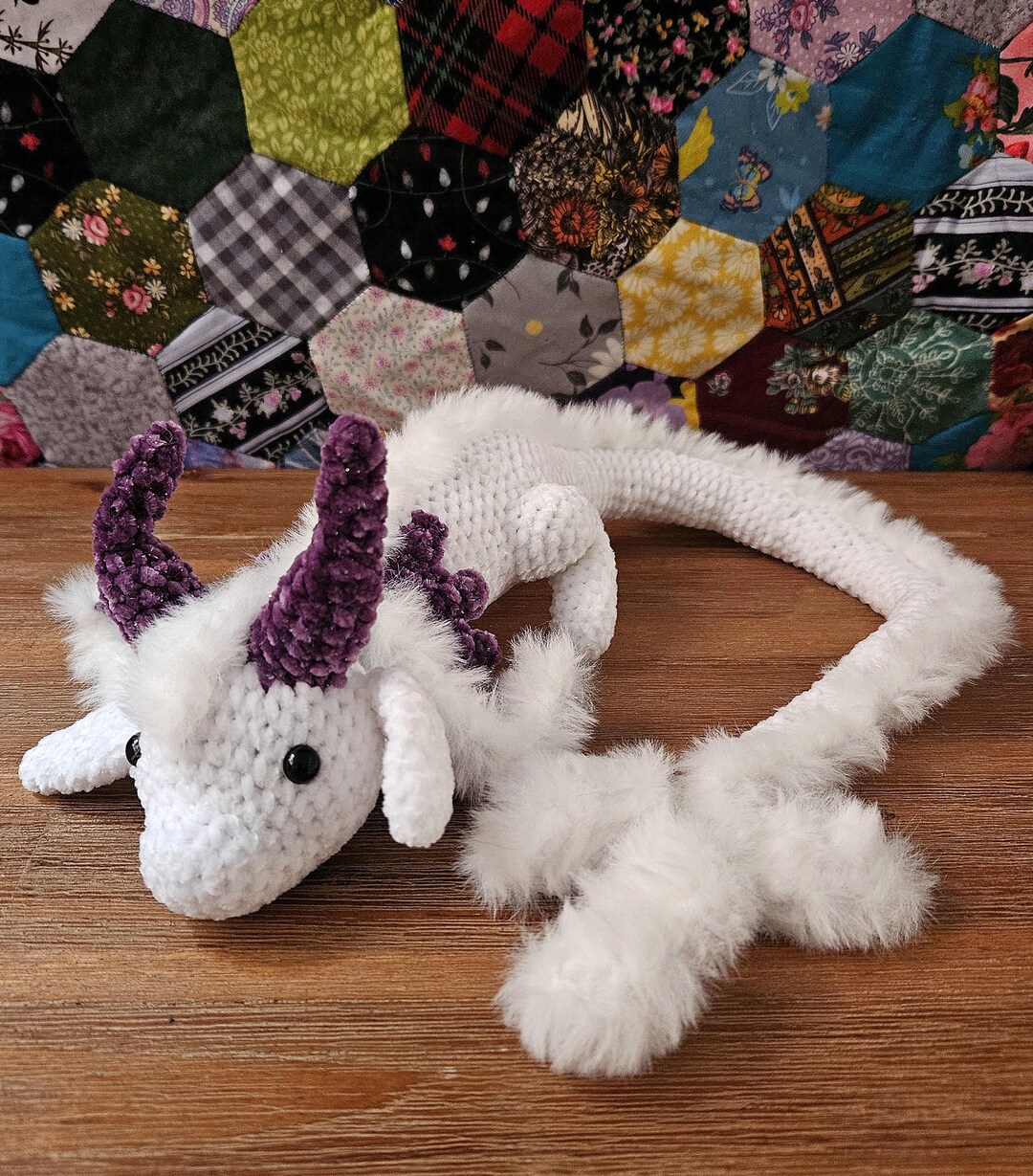 Small Crochet Dragon - Etsy