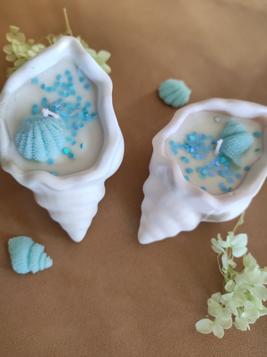 Soy Candles, Shell Candles, Plaster Conch, Scented Candle, Soy Wax ...