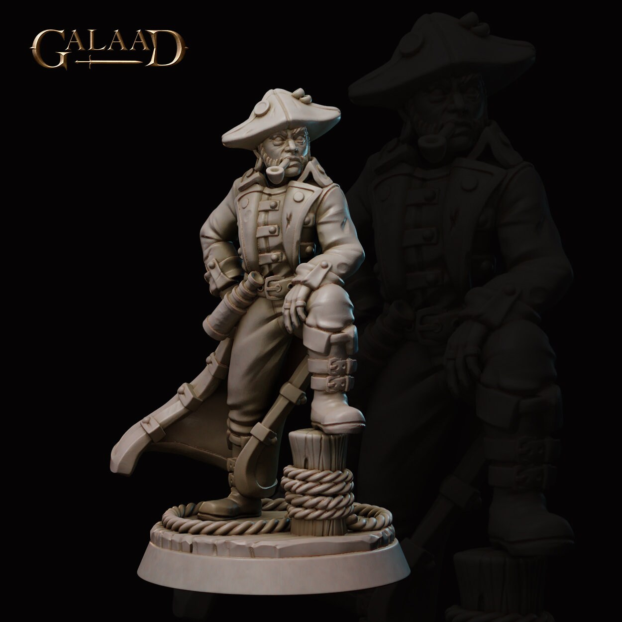 Dnd Pirate Minis RPG Tabletop Miniature Party Pack - Etsy