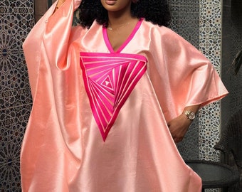 Embroidery Front and Bottom Silk Agbada - Etsy