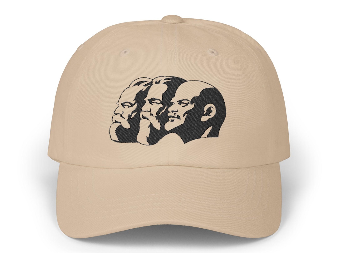 Marx Engels Lenin Classic Cap Embroidered Gift for Him Political ...