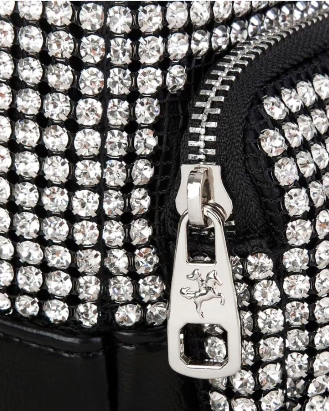 Luxury Diamond Stone Detailed Backpack, Sparkly Shoulder Bag for Women ...