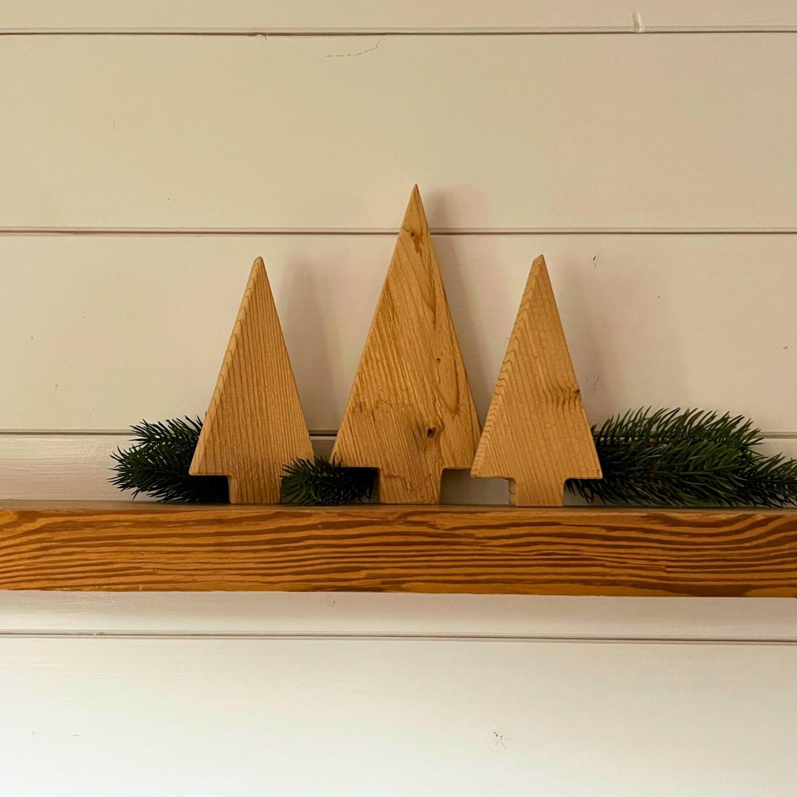 Triangle Tree Wood Cutouts | DIY Christmas Crafts | Unfinished Wood ...