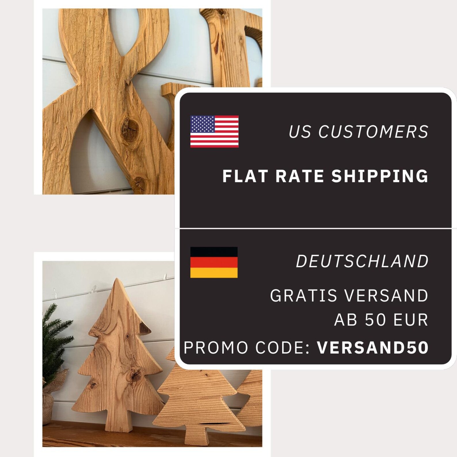 Triangle Tree Wood Cutouts DIY Christmas Crafts Unfinished Wood ...