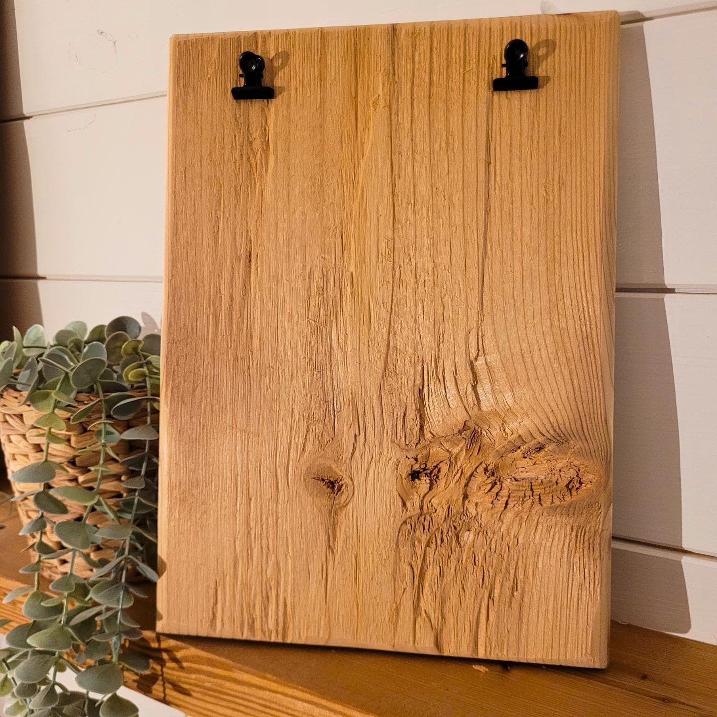 Wood Clipboard Frame Reclaimed Wood Design Solid Wood Wall Decoration ...