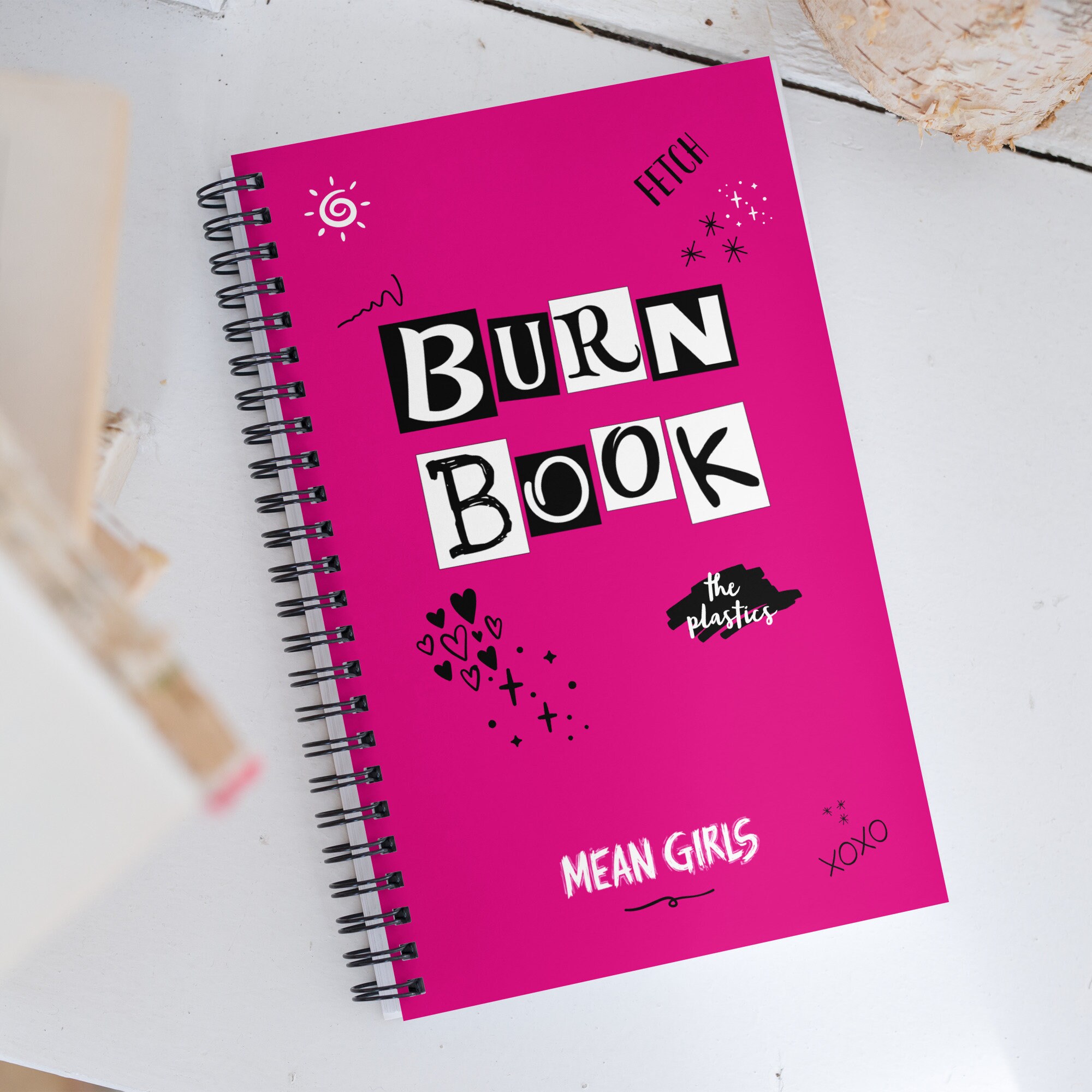 Mean Girls Inspired Burn Book Iconic Movie Memorabilia Notebook - Etsy