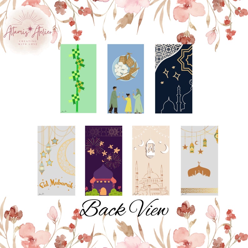 Printable Eid Mubarak Money Envelope Etsy 