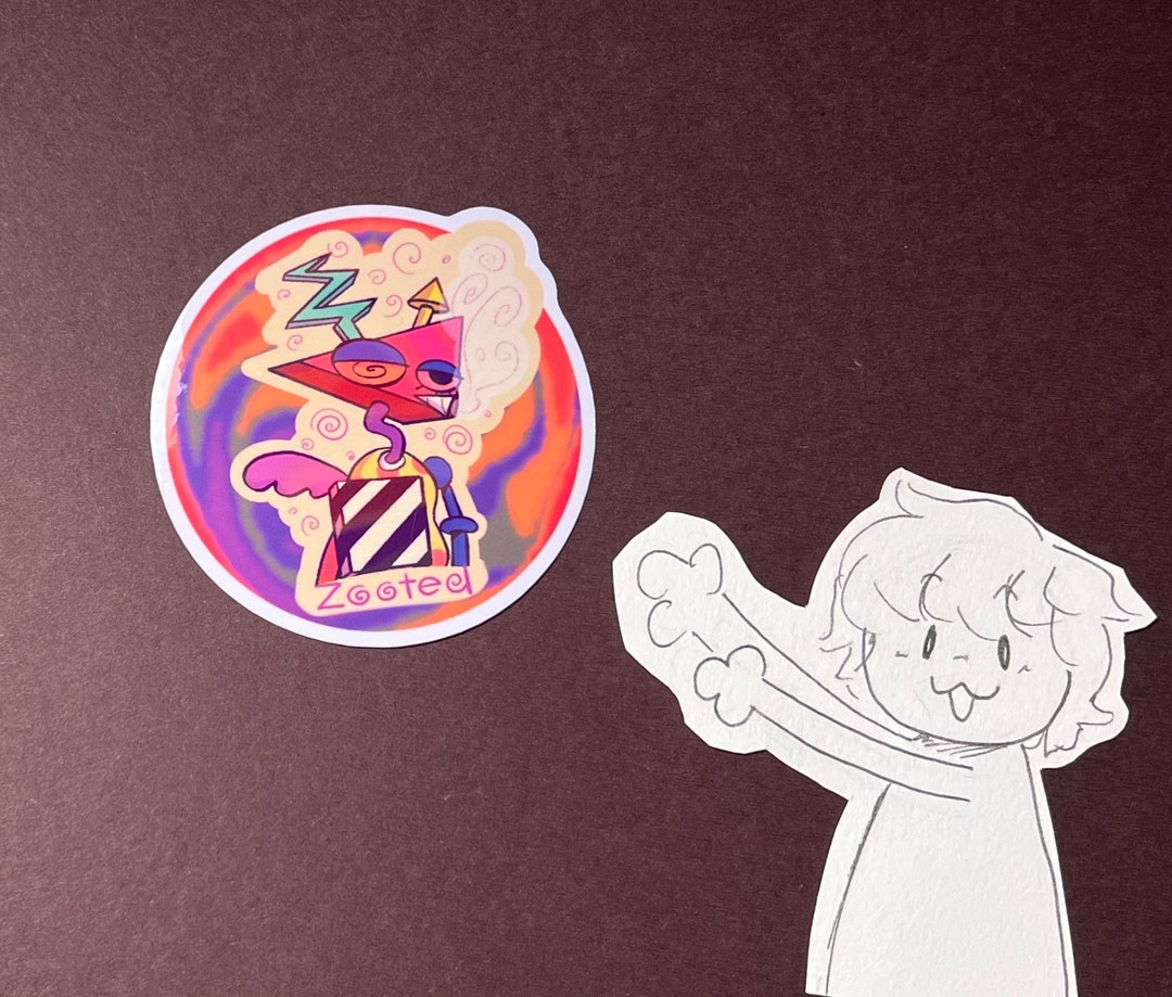 Zooted Zooble Sticker - Etsy