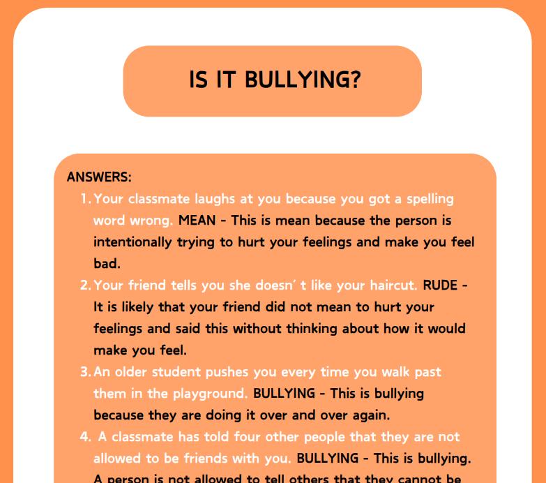 Digital Bullying Awareness Worksheet for Kids | Teach Empathy ...