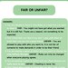 Fair or Unfair: Social Emotional Learning Digital Worksheet for Kids - Etsy