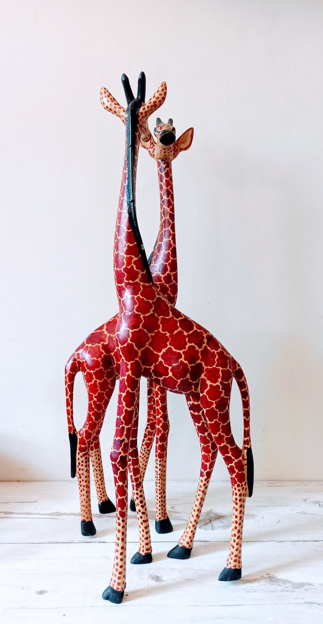 Giraffe Carving Giraffe Decor Giraffe Statue - Etsy