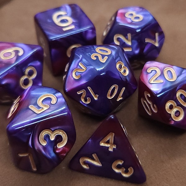 Dnd Dice Set - Etsy