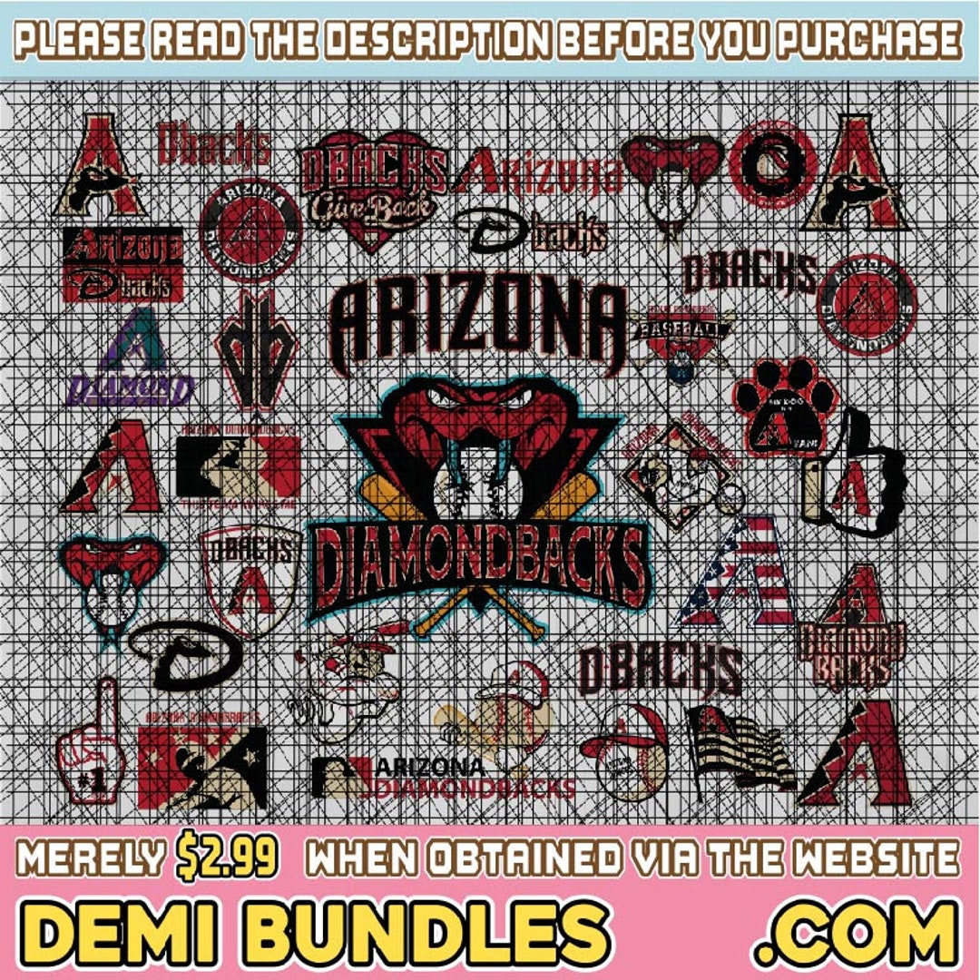 Arizona Diamondbacks Baseball Team Svg, Arizona Diamondbacks Svg, M L B ...