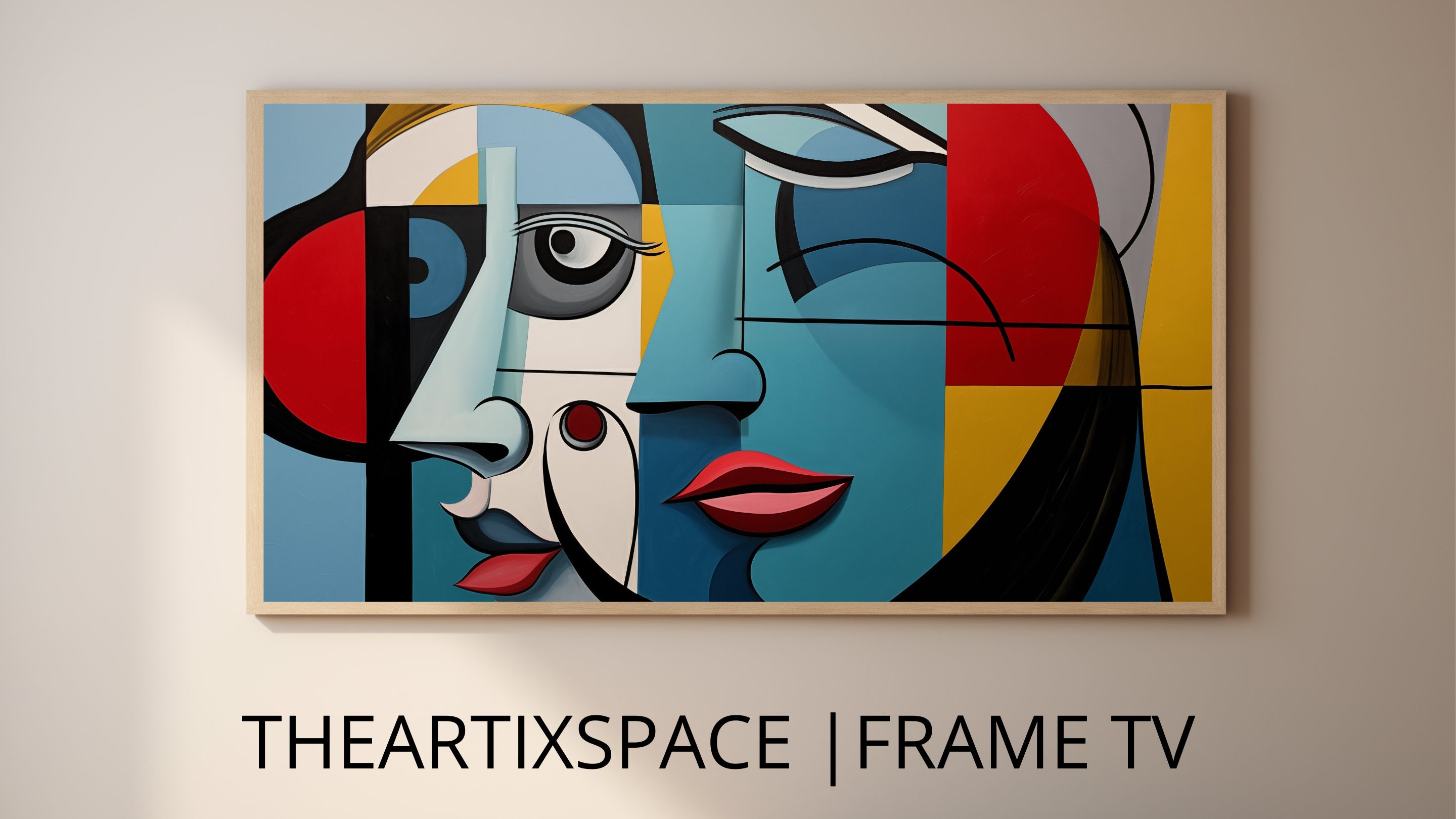 Samsung Frame TV Picasso Cubism 300 DPI Set of 6 Images Digital ...
