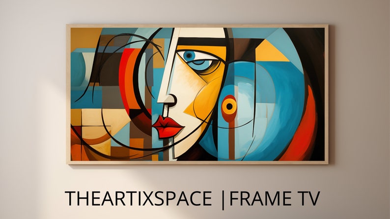 Samsung Frame TV Picasso Cubism 300 DPI Set of 6 Images Digital ...