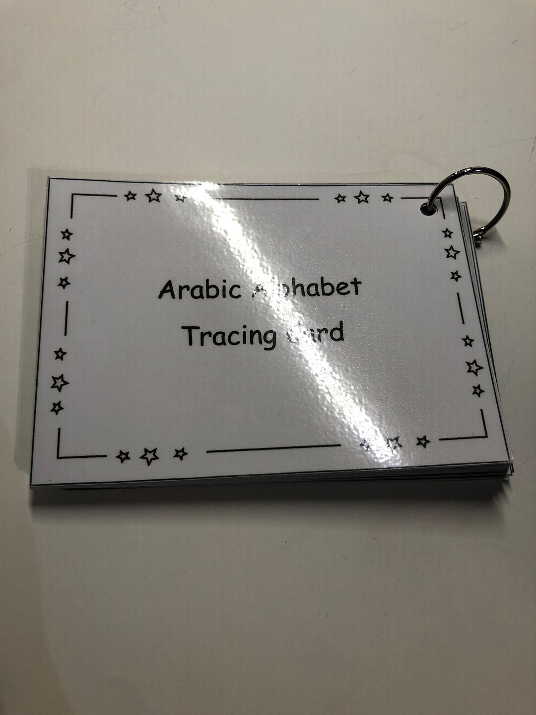 Arabic Alphabet Tracing Cards - Etsy