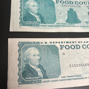 10 Dollar USDA Food Coupon/stamp-full Stamp Excellent Condition, Au ...