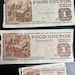 Vintage USDA Food Stamps: 1978-1990 Collector's Set- 3 Coupons 1 of ...