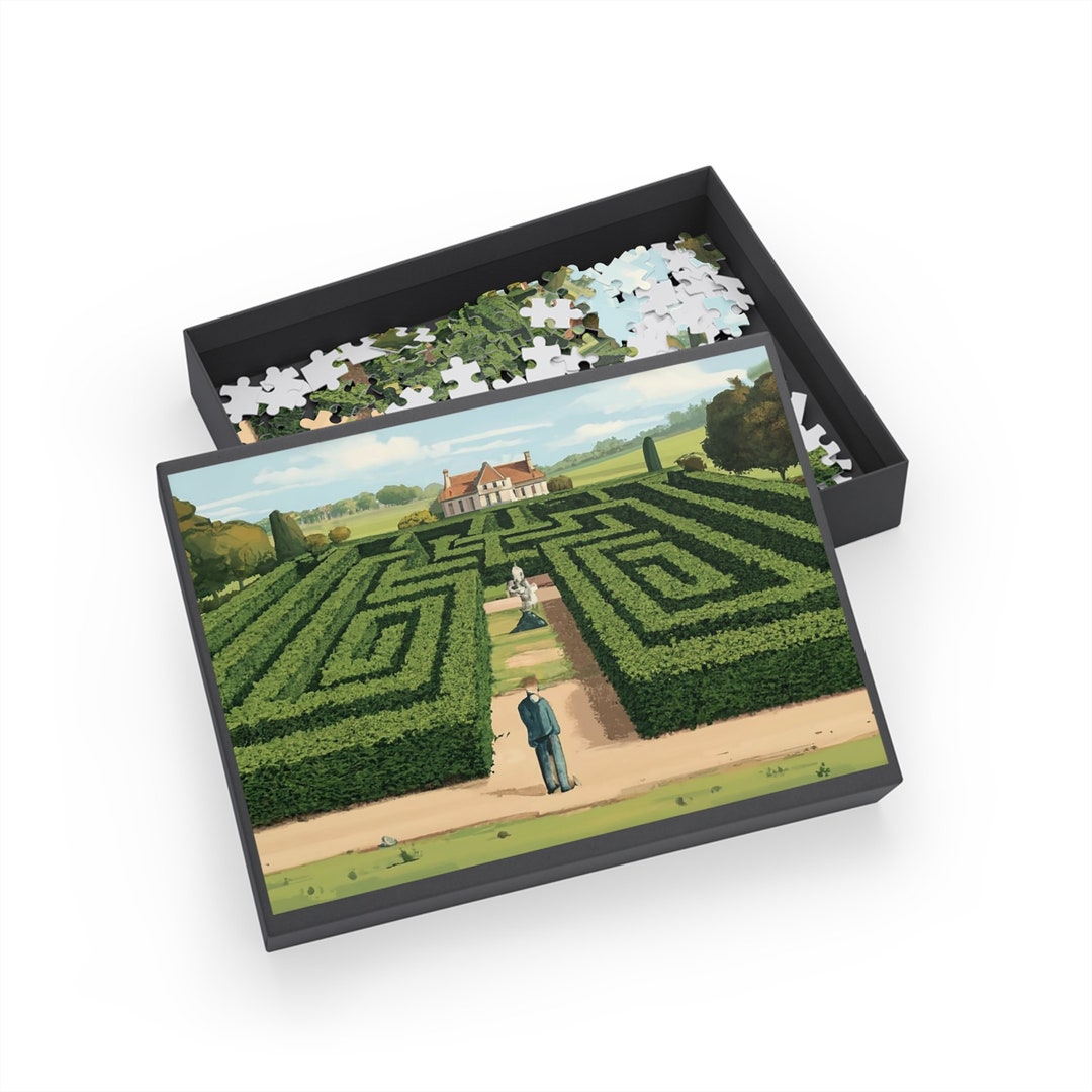 Hedge Maze Puzzle 252, 500, 1000 Pieces - Etsy