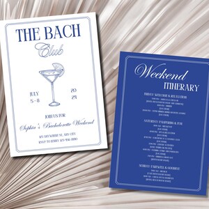 The Bach Club Bachelorette Weekend Itinerary, Tennis Bach Club ...