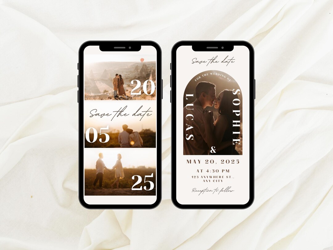 Animated Wedding Video Invite | Wedding Video Invite | Animated Save ...