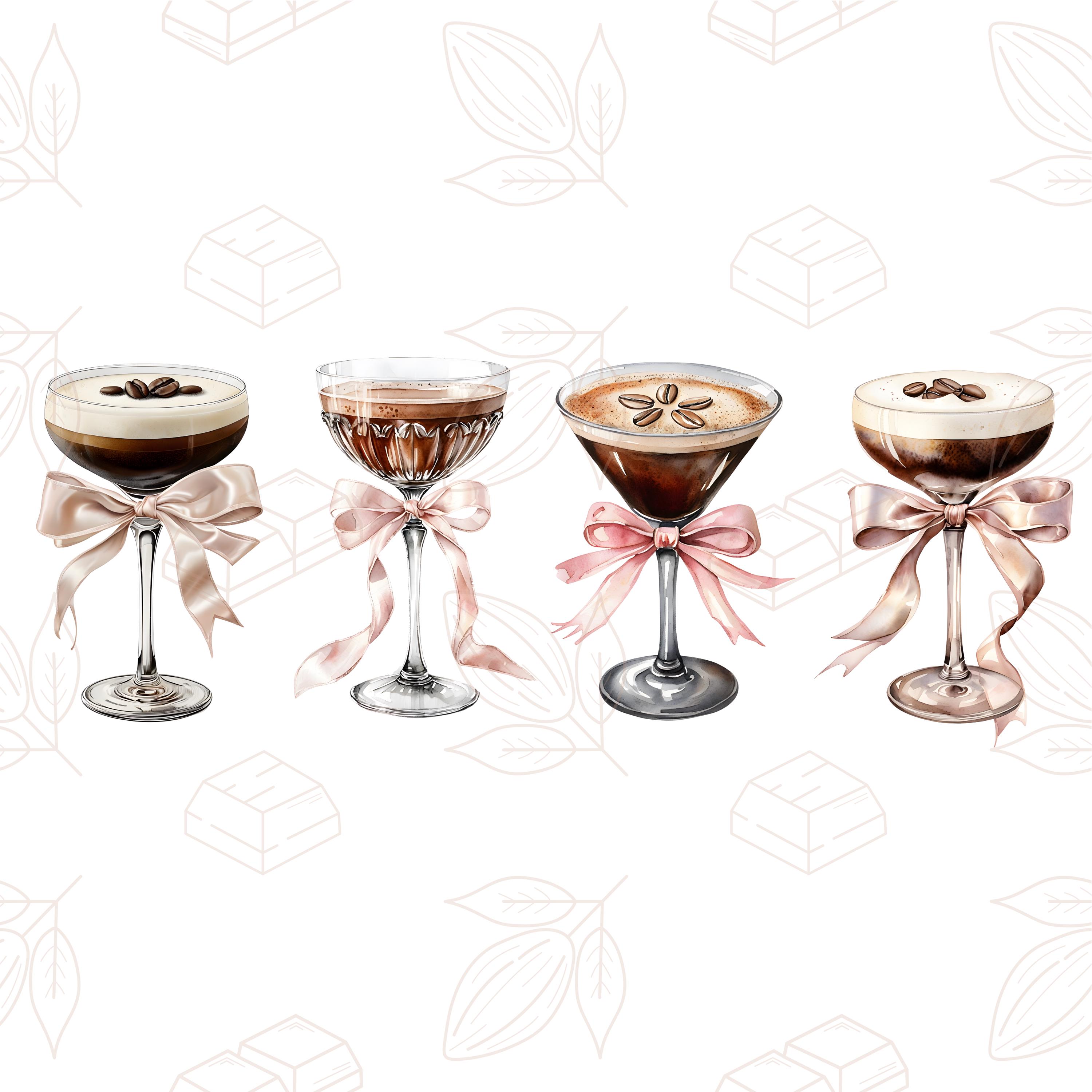 Espresso Martini PNG | Coquette Espresso Martini | Espresso Bow PNG ...