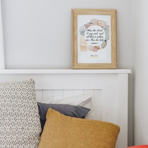 Psalm 103:1 bless the LORD Oh My Soul Bible Verse Wall Art Frame ...