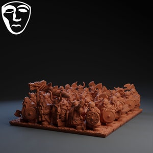 Norse Dwarf Warriors Varus Miniatures Wargaming TTRPG 10mm Scale - Etsy