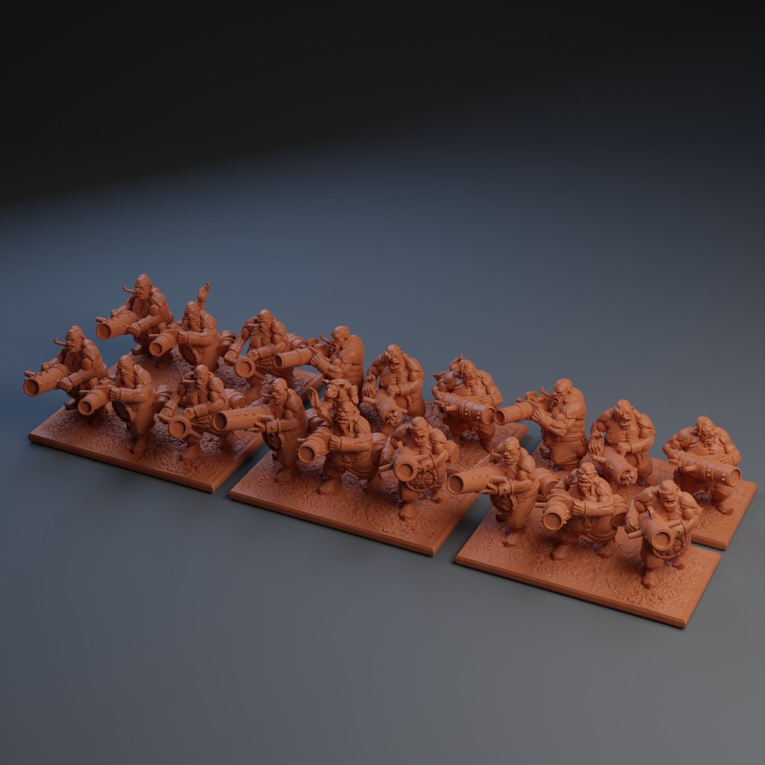 Leadbelchers Ogre Kingdom Wargaming TTRPG 10mm Scale - Etsy