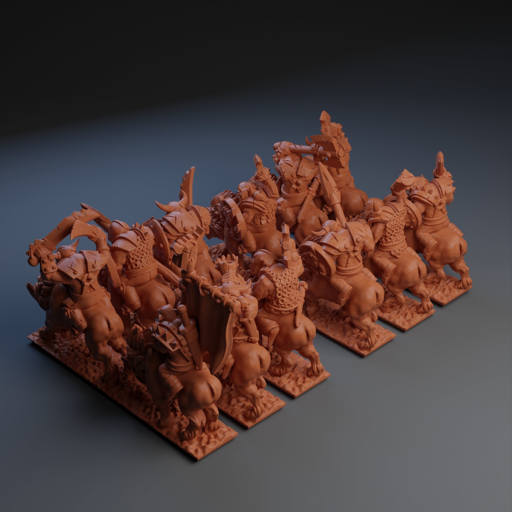 Boar Riders Unit Green Skin Miniatures Wargaming TTRPG 10mm Scale - Etsy