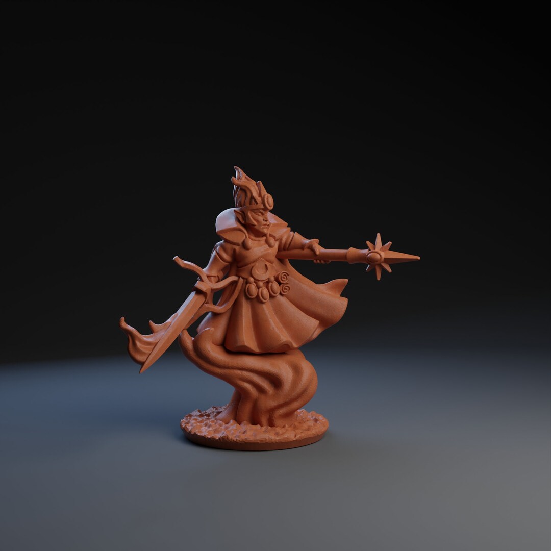 Elf Mage Noble Elves Forest Dragon Wargaming TTRPG 10mm Scale - Etsy