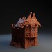 Timber Frame Ruin 2 Terrain Wargaming TTRPG 10mm Scale - Etsy