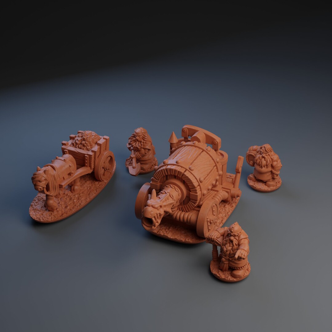 Norse Dwarf Flamer Varus Miniatures Wargaming TTRPG 10mm Scale - Etsy