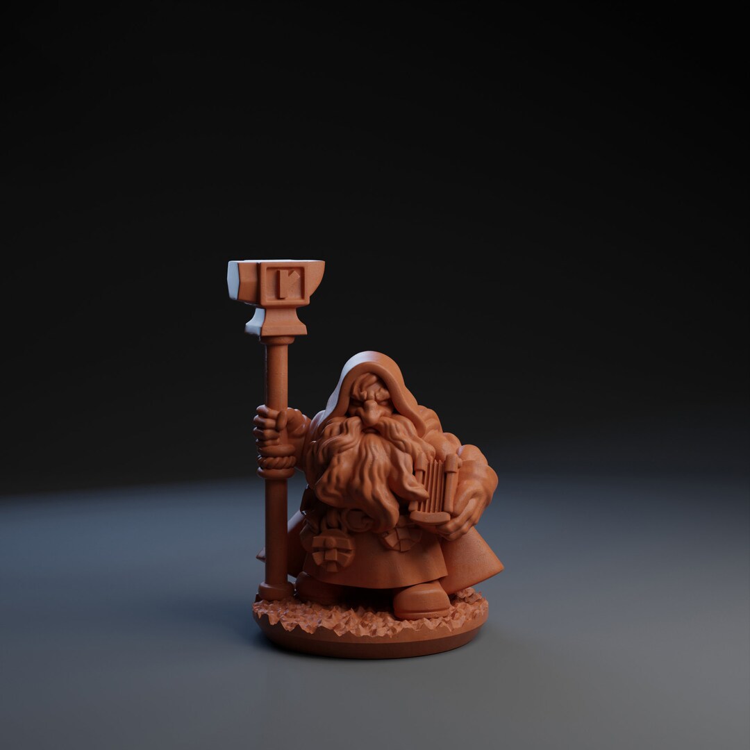 Forge Priest With Book Varus Miniatures Wargaming TTRPG 10mm Scale - Etsy