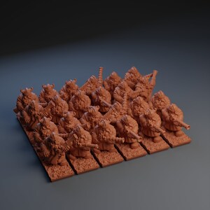 Norse Dwarf Handgunners Varus Miniatures Wargaming TTRPG 10mm Scale - Etsy