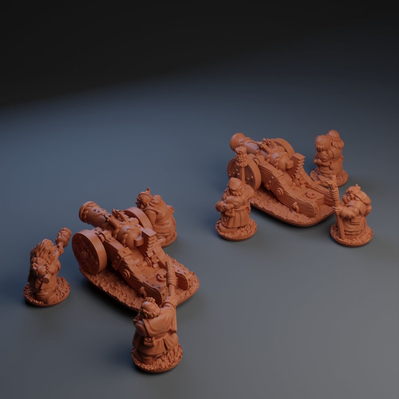 Norse Dwarf Cannon Varus Miniatures Wargaming TTRPG 10mm Scale - Etsy