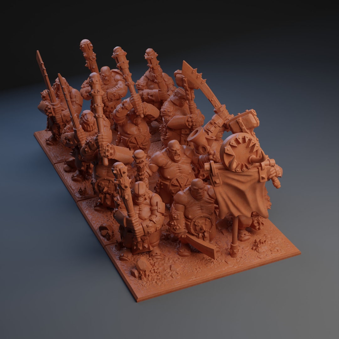 Ironguts Ogre Kingdom Wargaming TTRPG 10mm Scale - Etsy