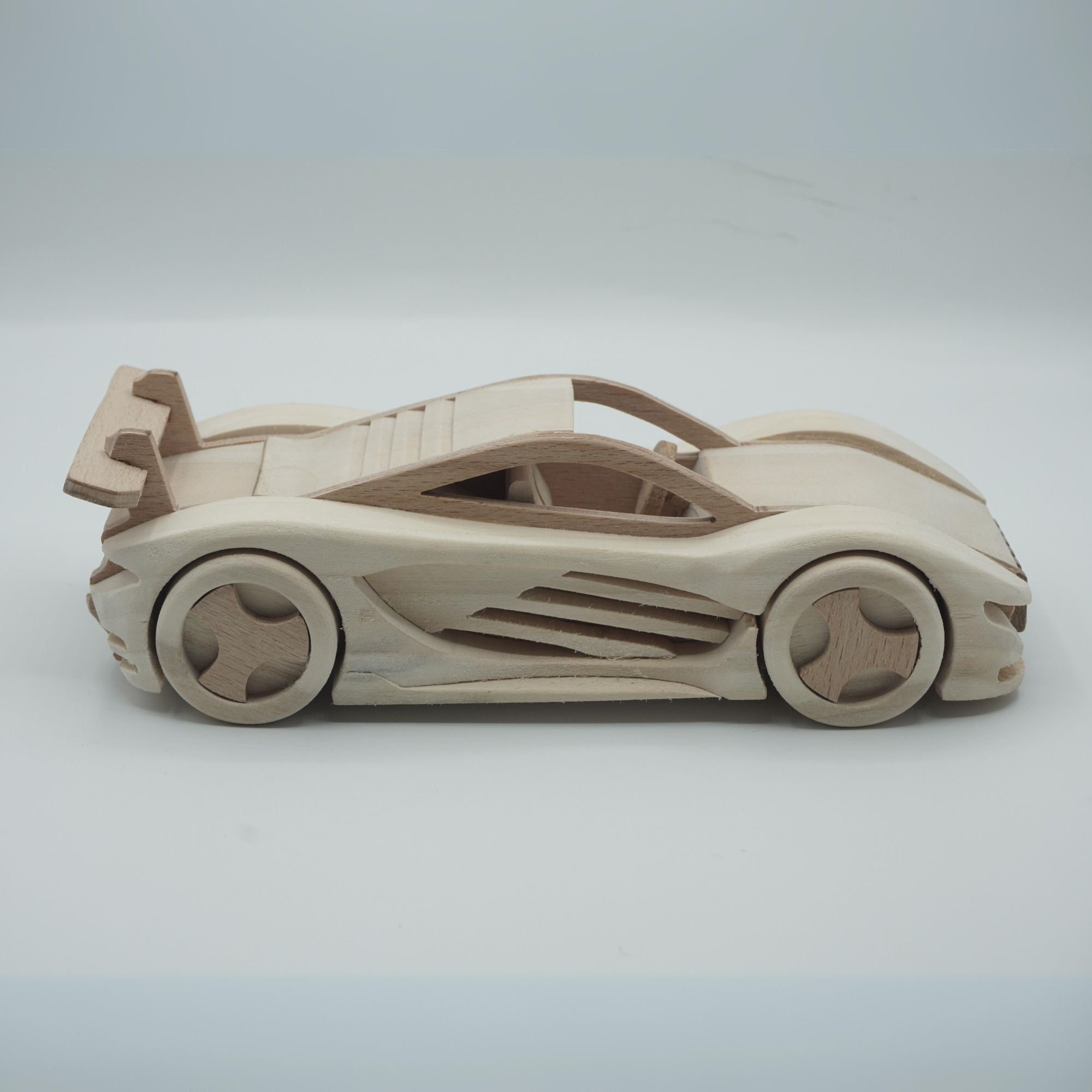 Mini Sport Car, Wooden Car, Wooden Sport Car, Birthday Gifts for Kids ...