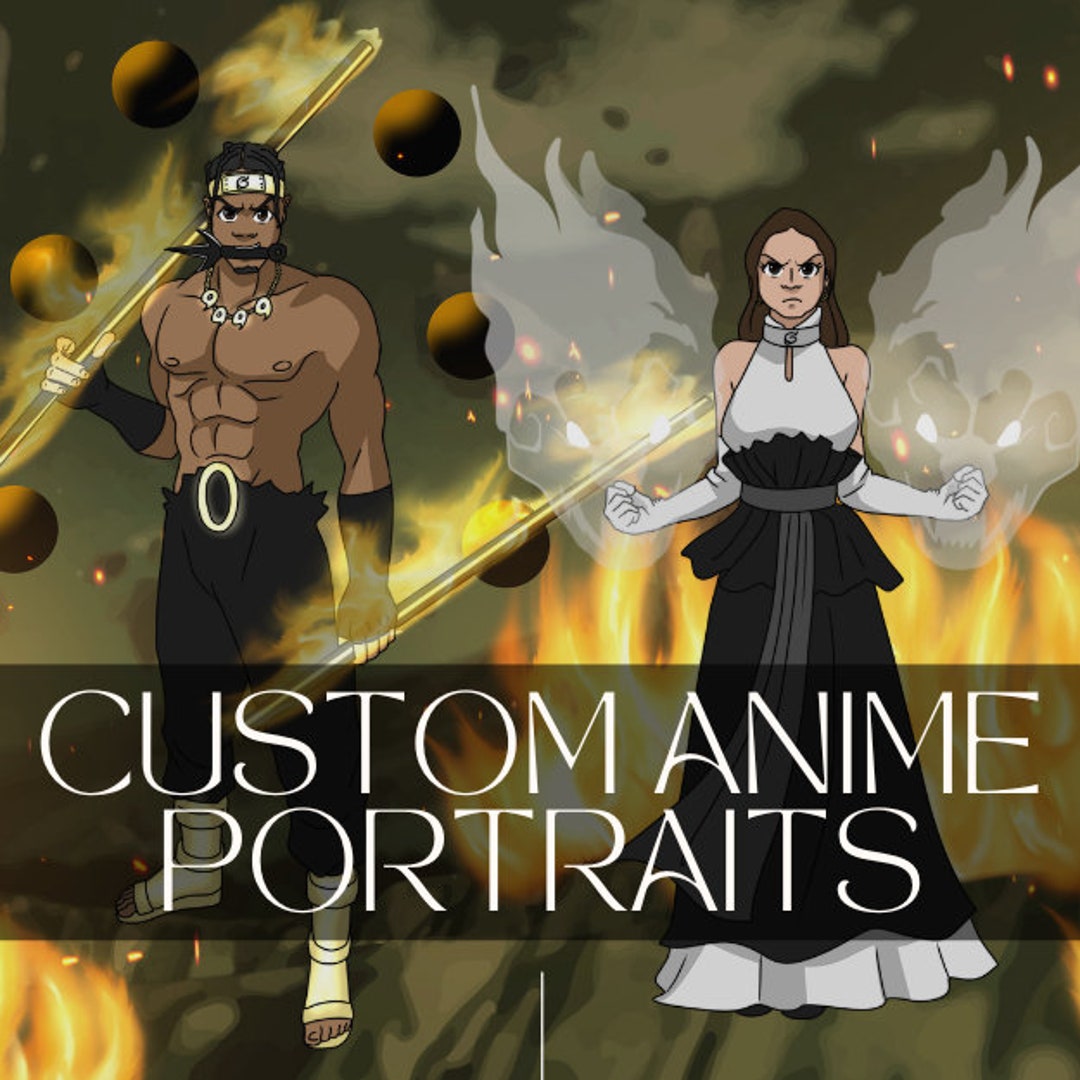 Custom Anime Portraits – Become an Anime Character! - Etsy