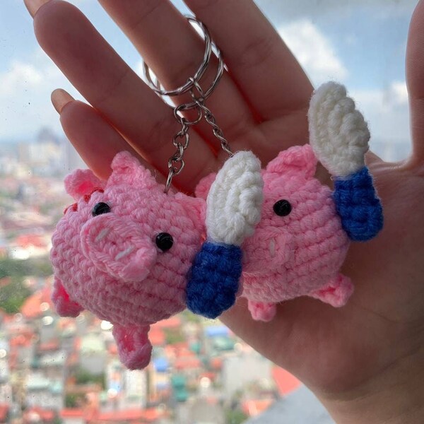 Cartoon Keychain - Etsy