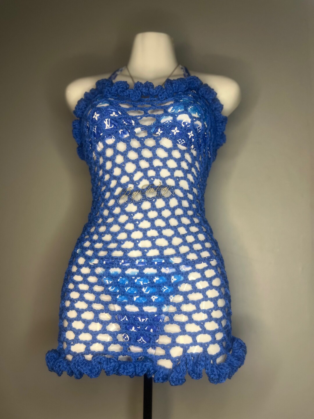 Crochet Mesh Tube Dress Pattern - Etsy