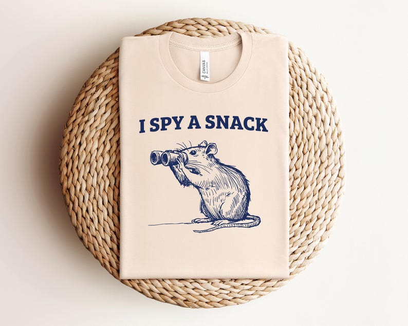 Funny Rat With Binoculars PNG SVG, Explorer Rat Clipart, Curious Rodent ...