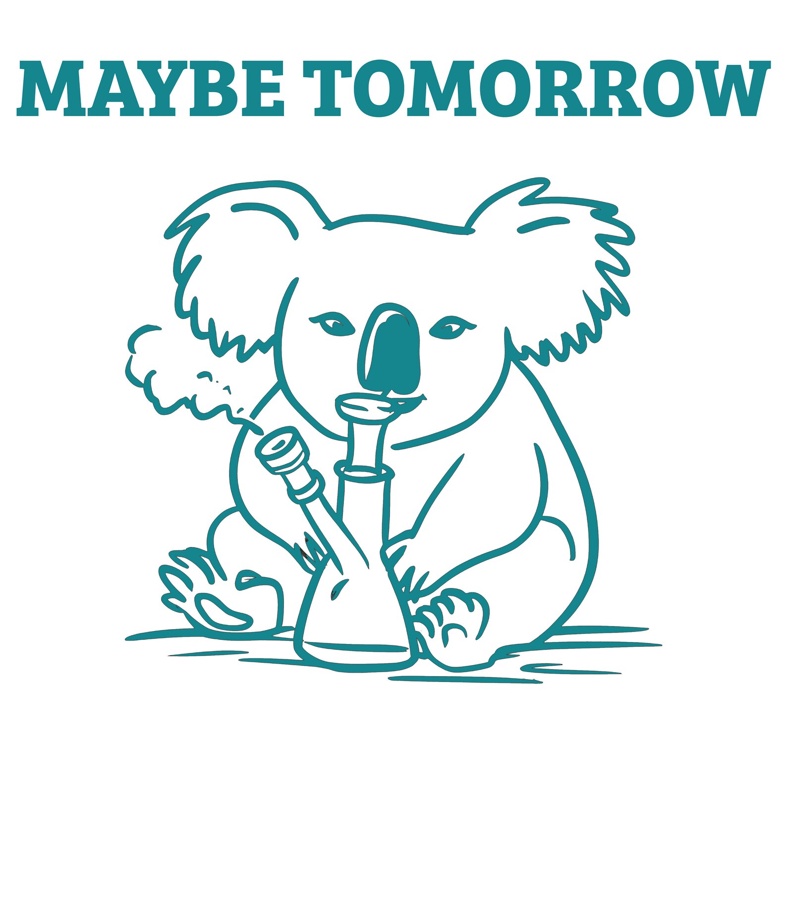 Koala Weed PNG SVG Design Digital Download, Meme Sublimation PNG for ...