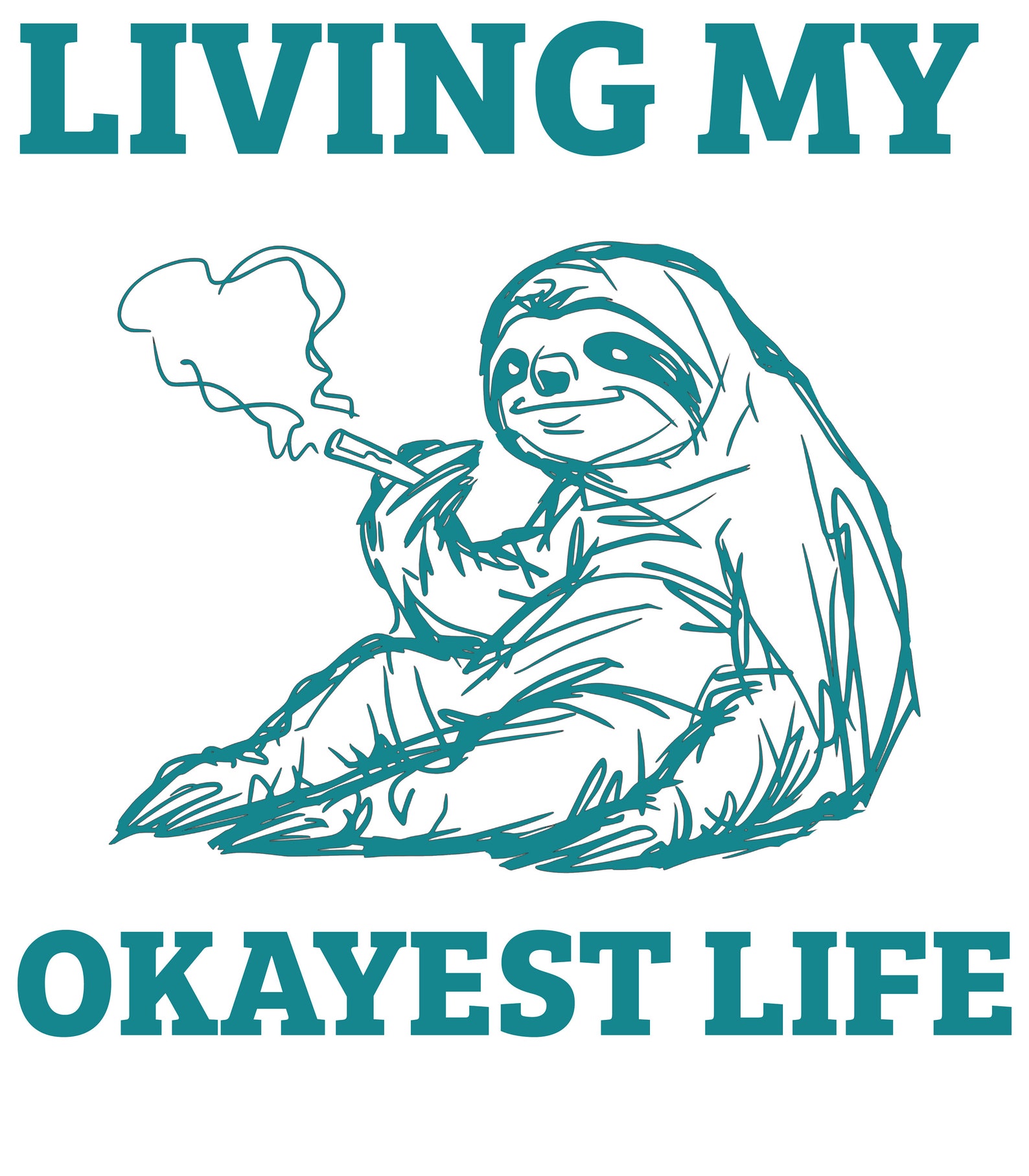 Sloth Weed PNG SVG Design Digital Download, Meme Sublimation PNG for ...